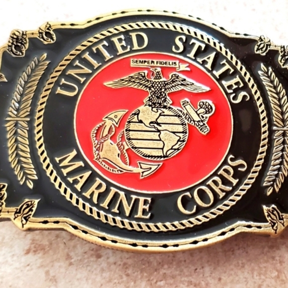Accessories | New Usmc United States Marine Corps Belt Buckle | Poshmark